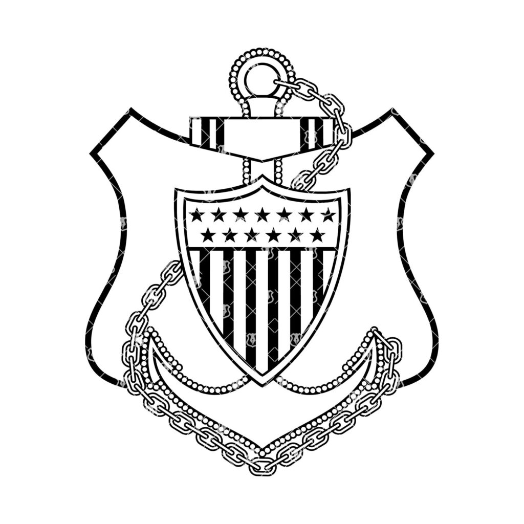 Coast Guard Seal USCG Emblem SVG Vector Files | Vector911