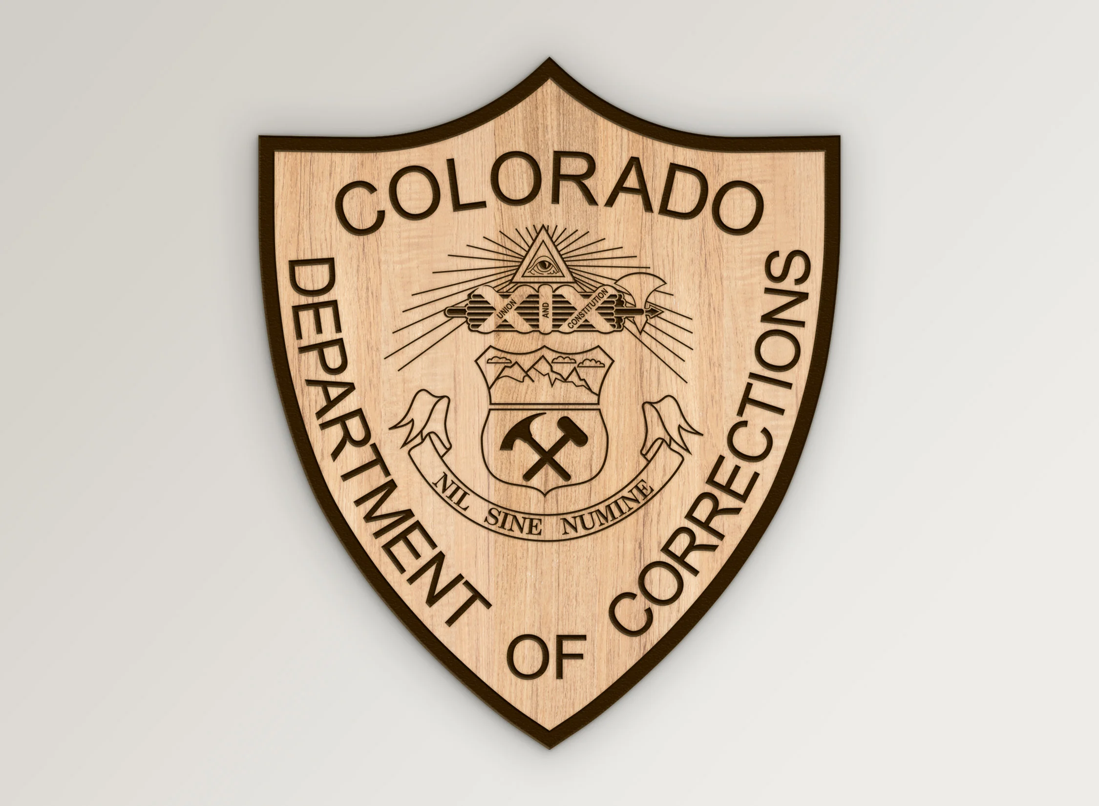 Colorado Department of Corrections Patch SVG Vector Files | Vector911